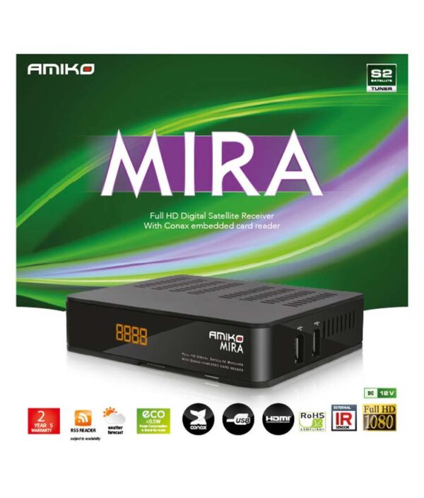Amiko Rec HD8155 Satellite Receiver Full HD 256MB DDR3 | DC-GAP